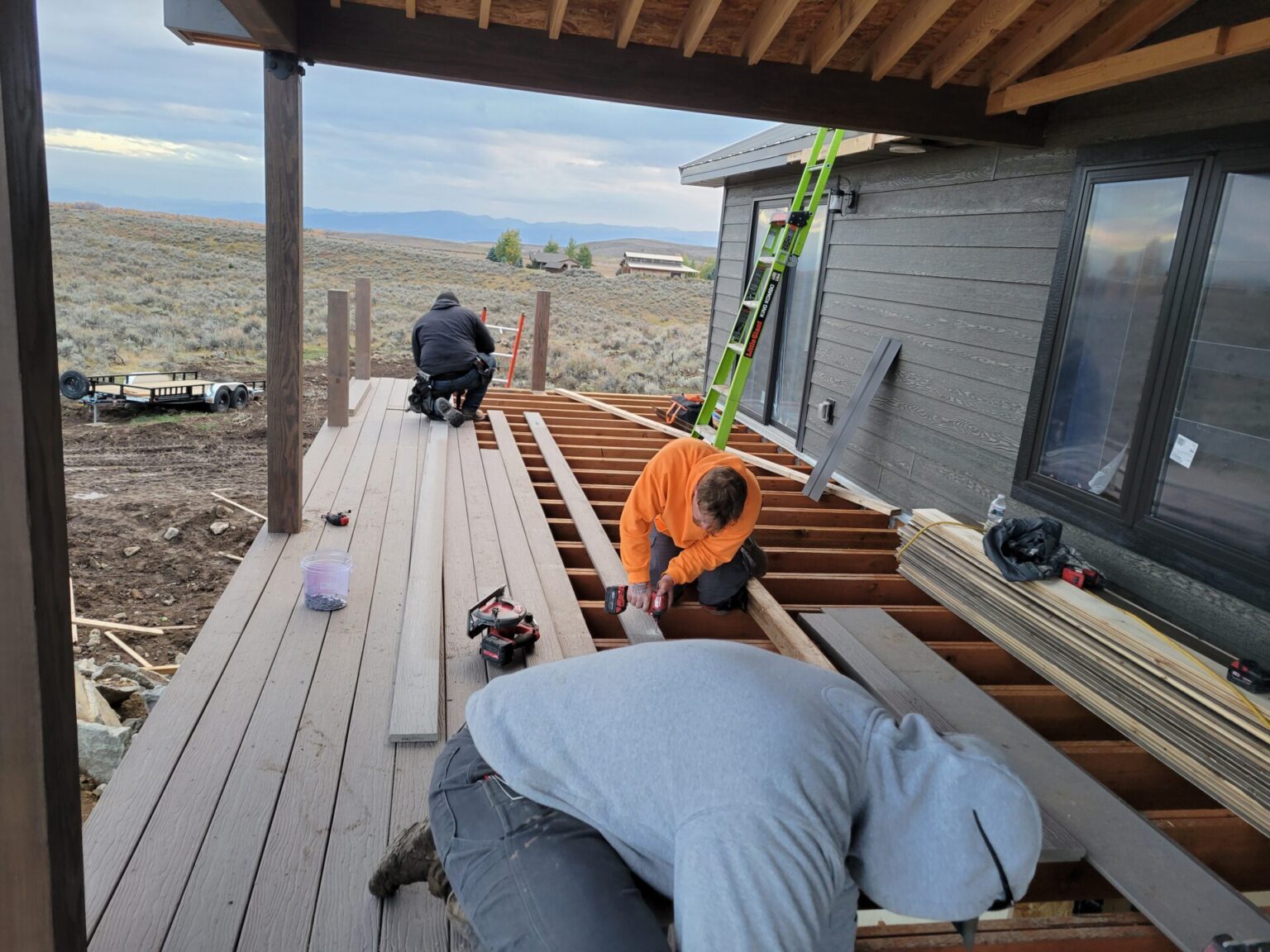 Construction Complete: Teton Valley - Riverside Cabins