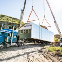 Delivery Photos - Riverside Cabins